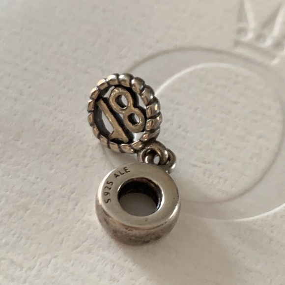 Pandora | Jewelry | Pandora 8th Year Celebration Charm | Poshmark